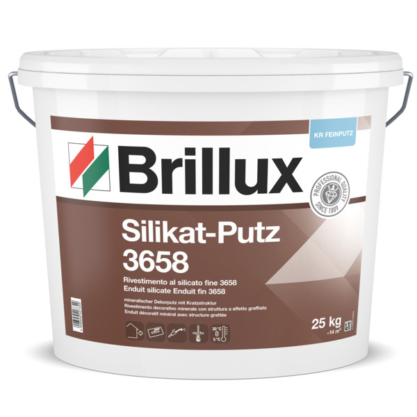 Silikat-Putz Feinputz 3658 – brillux.ch